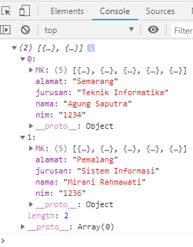 Parsing Data JSON dengan Javascript - Mari Belajar Coding