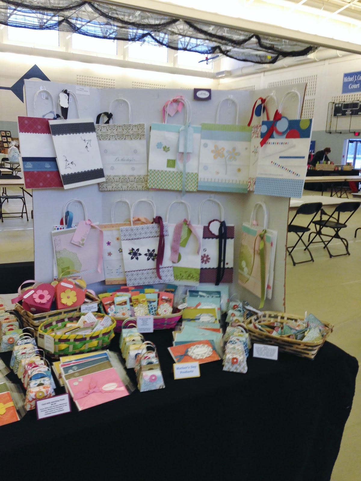 Eileen's Stamping Corner: Craft Fair Set Up