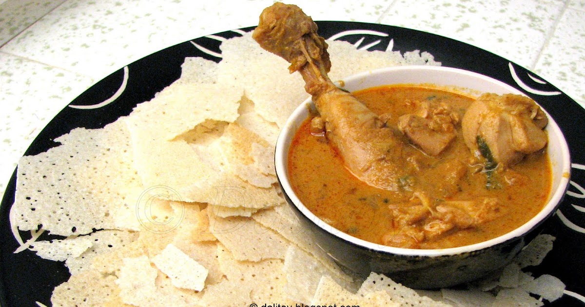 Dalitoy: Kori Rotti - Chicken Curry with Rice crisps