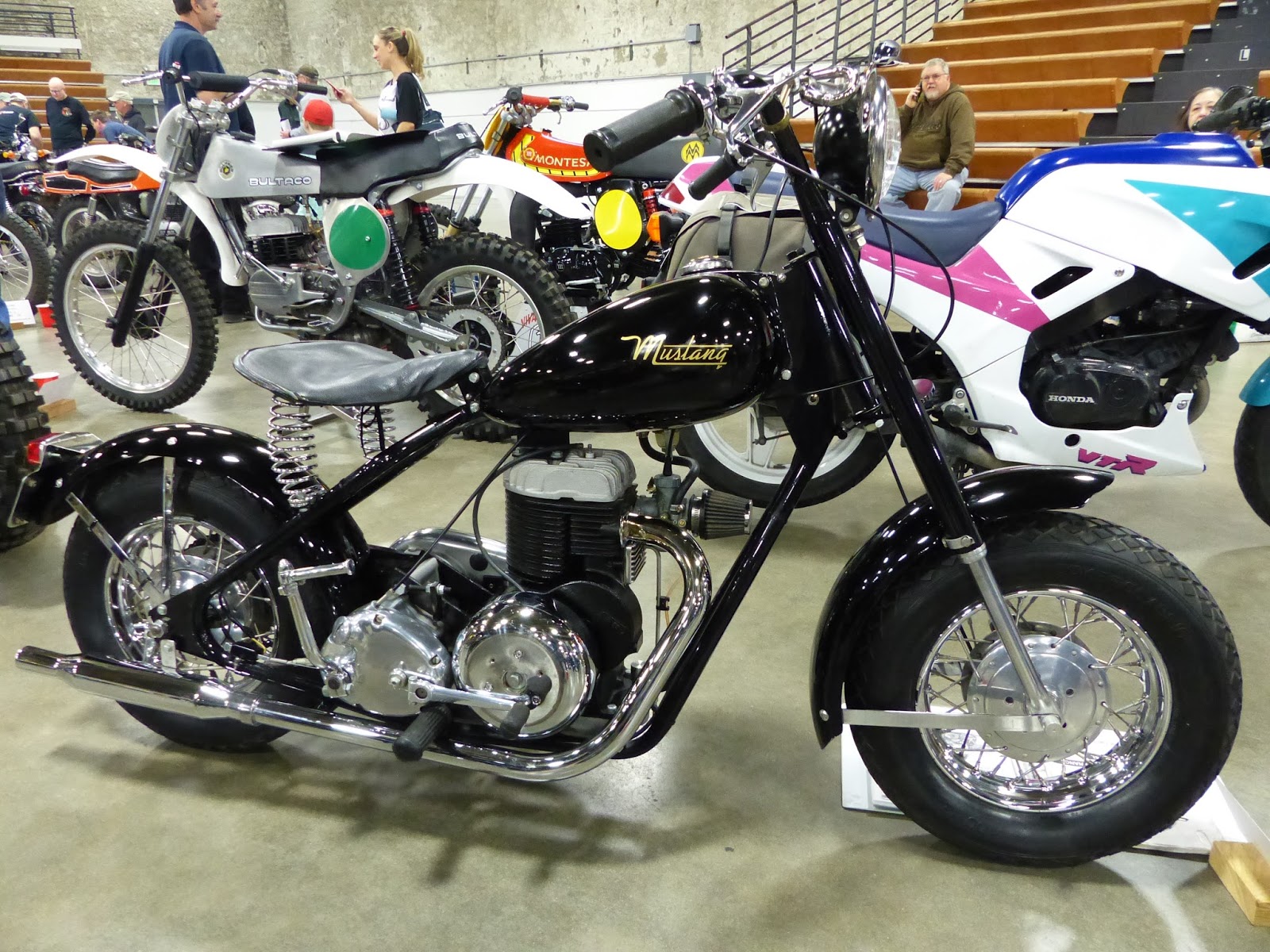 Vintage Mustang Motorcycle