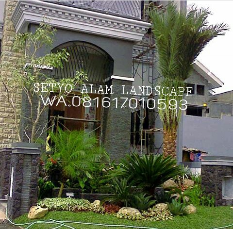 CONTOH DESAIN TAMAN - Setyo alam landscape