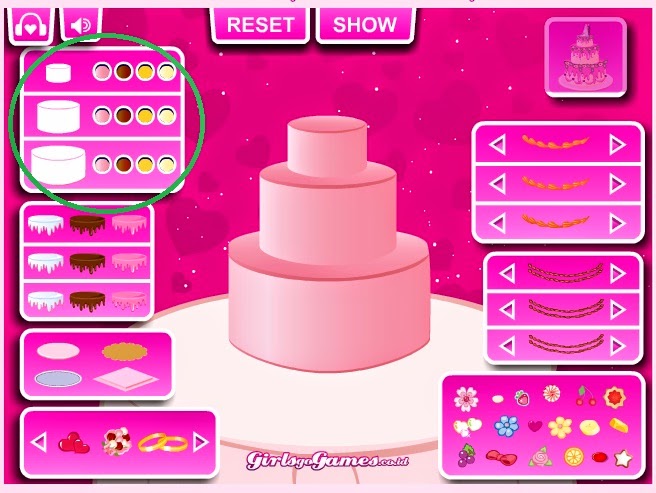 Game Memasak kue: Menghias Kue Pengantin | Game Memasak Ku