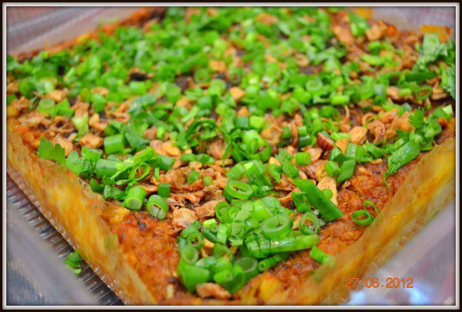 EdaLina's Cake House: Bingka Roti Berlauk - Aisyah