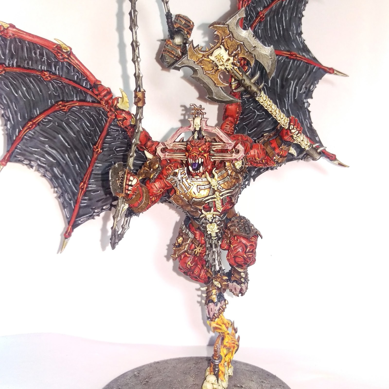 What's On Your Table: Khorne Skullreapers and Bloodthirsters - Faeit 212