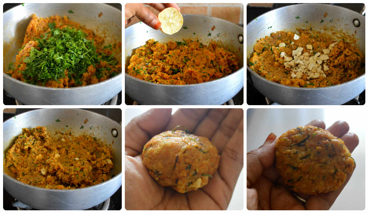 Upala: Millet Aloo Tikki/ Varagarisi potato cutlet