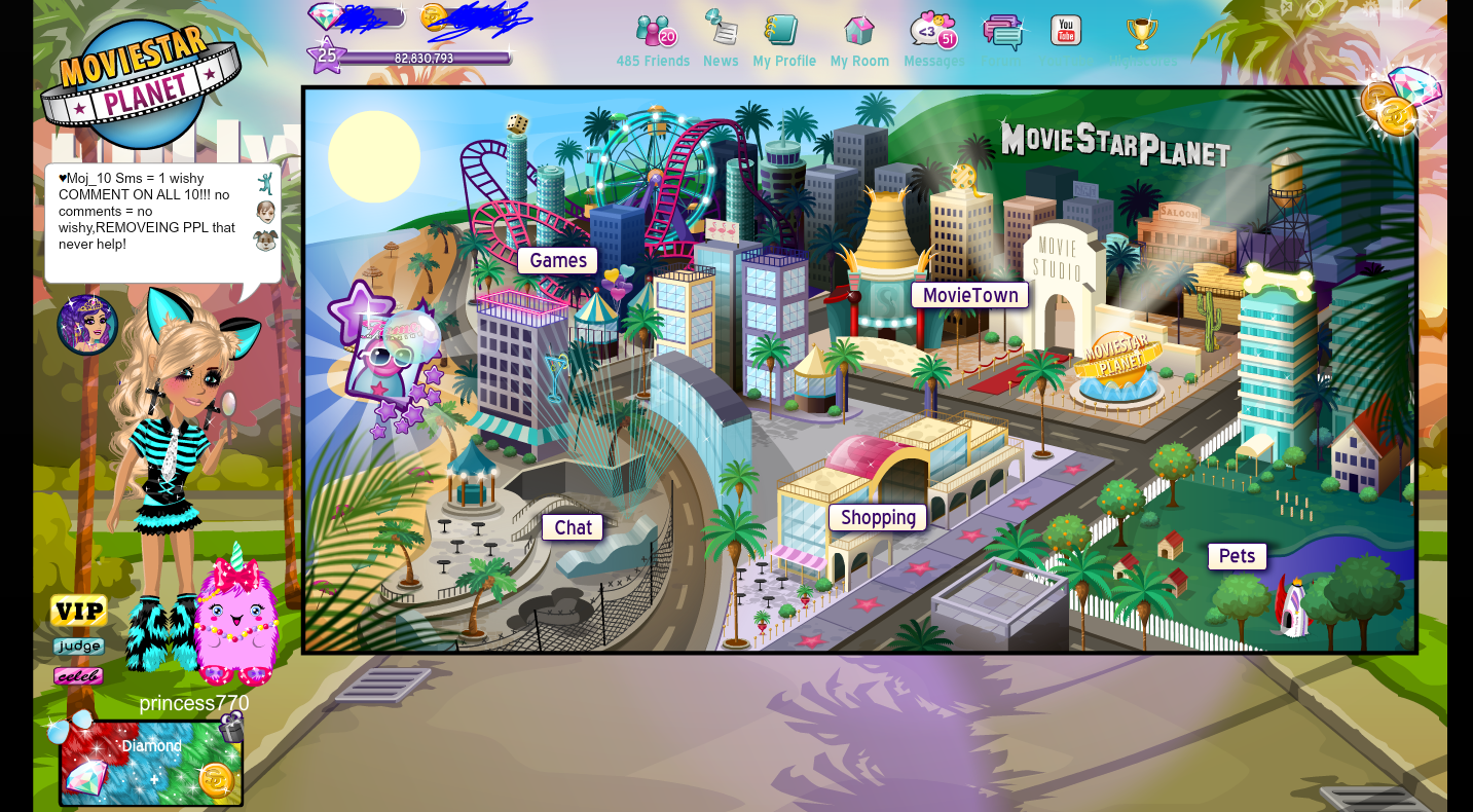 Princess770♥ New Msp Background