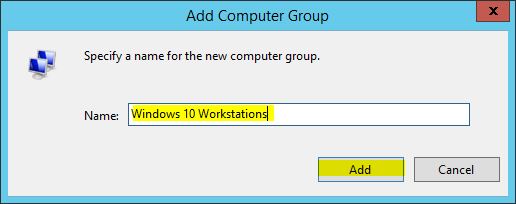 Configure WSUS Computer Groups - The ID10T Manual