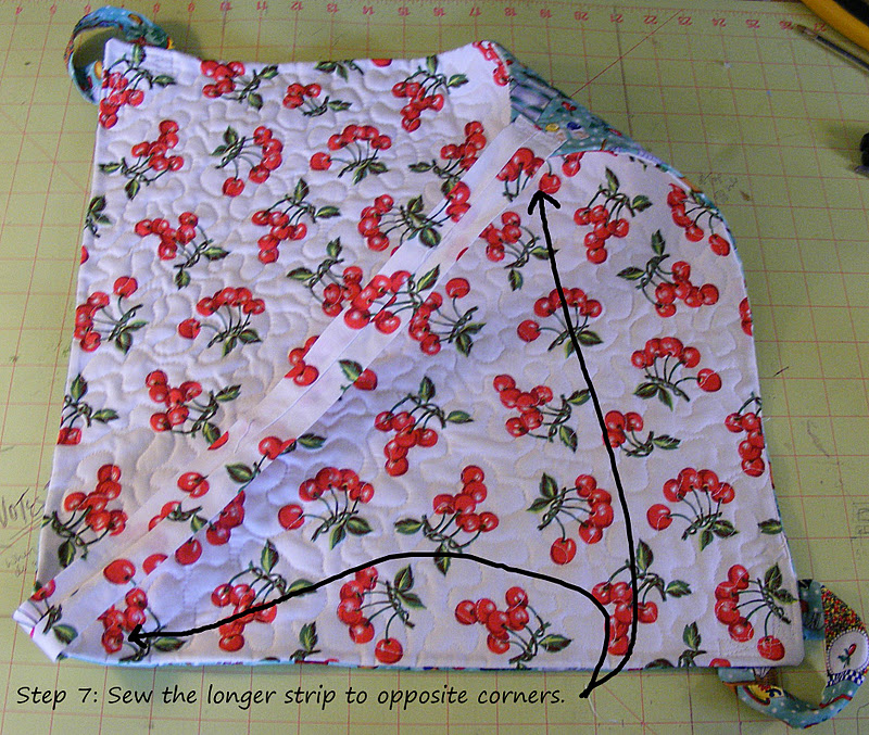 karens crafty world: Tutorial: Quilted Casserole Carrier in 6 easy steps.