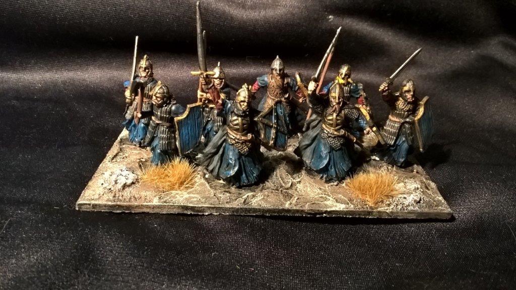 Craig's Wargaming Blog: Black Numenorean Infantry done