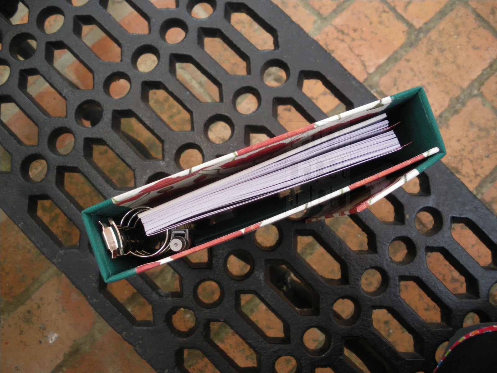 Cartón, papel y tela: Carpeta, cartapacio y agenda todo en uno