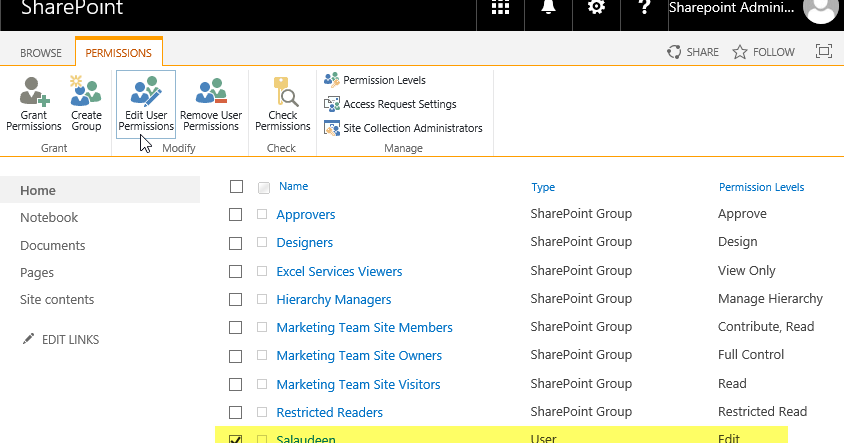 SharePoint Online: Change User Permissions using PowerShell - SharePoint Diary