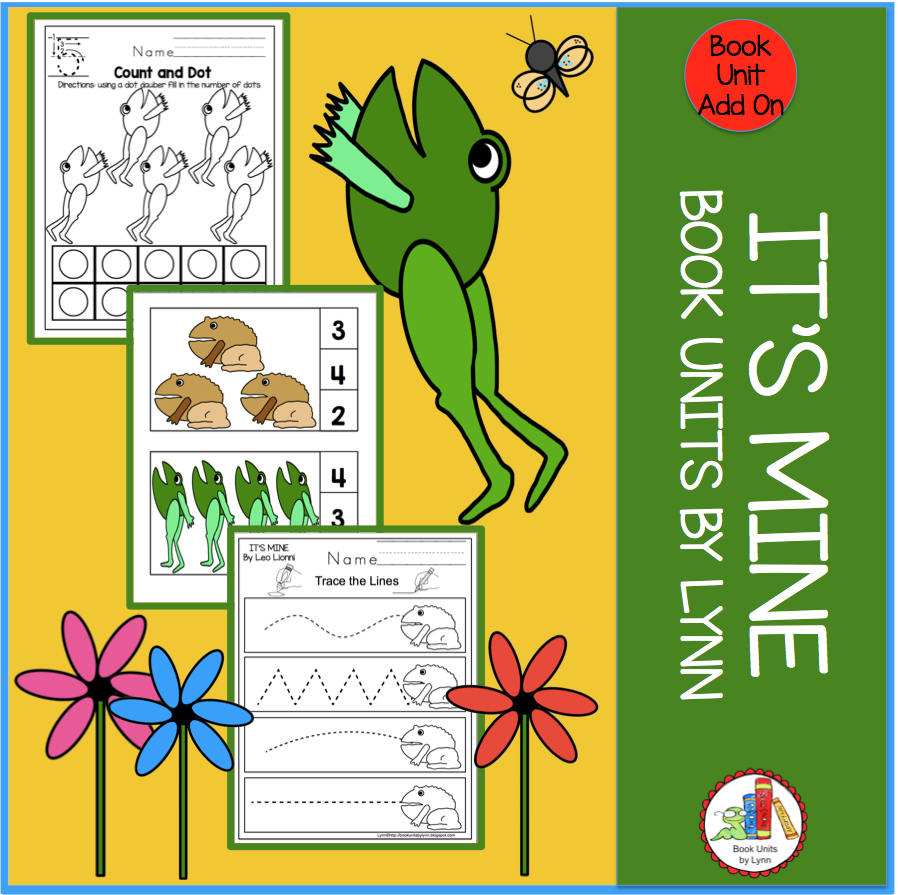 IT'S MINE BOOK UNIT ADD ON ~ Book Units by Lynn