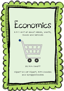 The Adventures of a K/1 Teacher: Needs, Wants, Goods and Services!