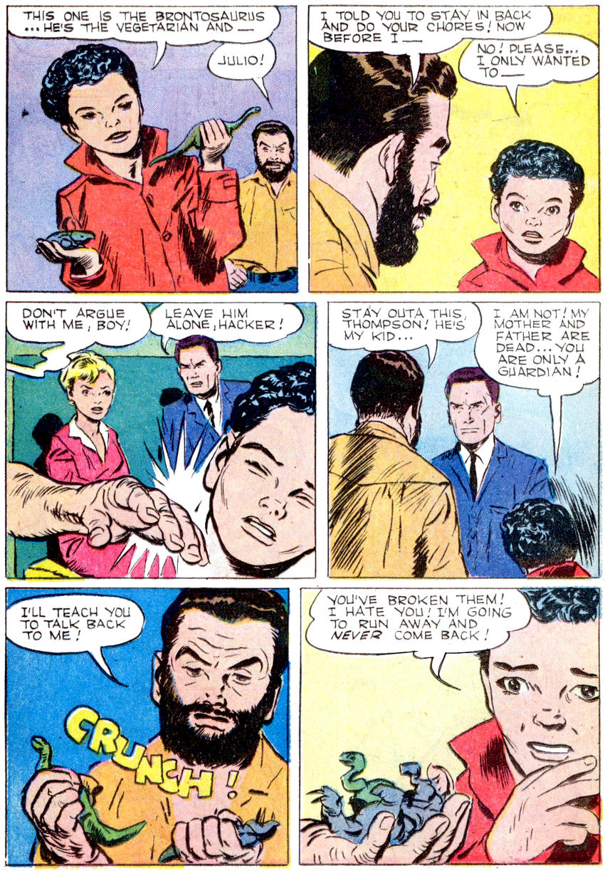 Pappy's Golden Age Comics Blogzine: Number 1160: Jesse Marsh's Dinosaurus!