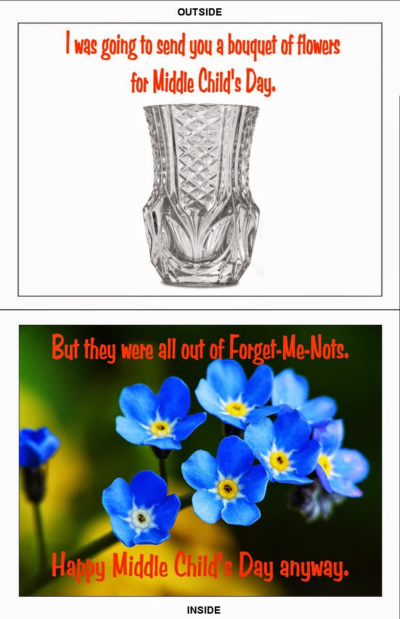 Smack Dab: A Middle Child's Blog: Middle Child's Day Update #7: NEW ...