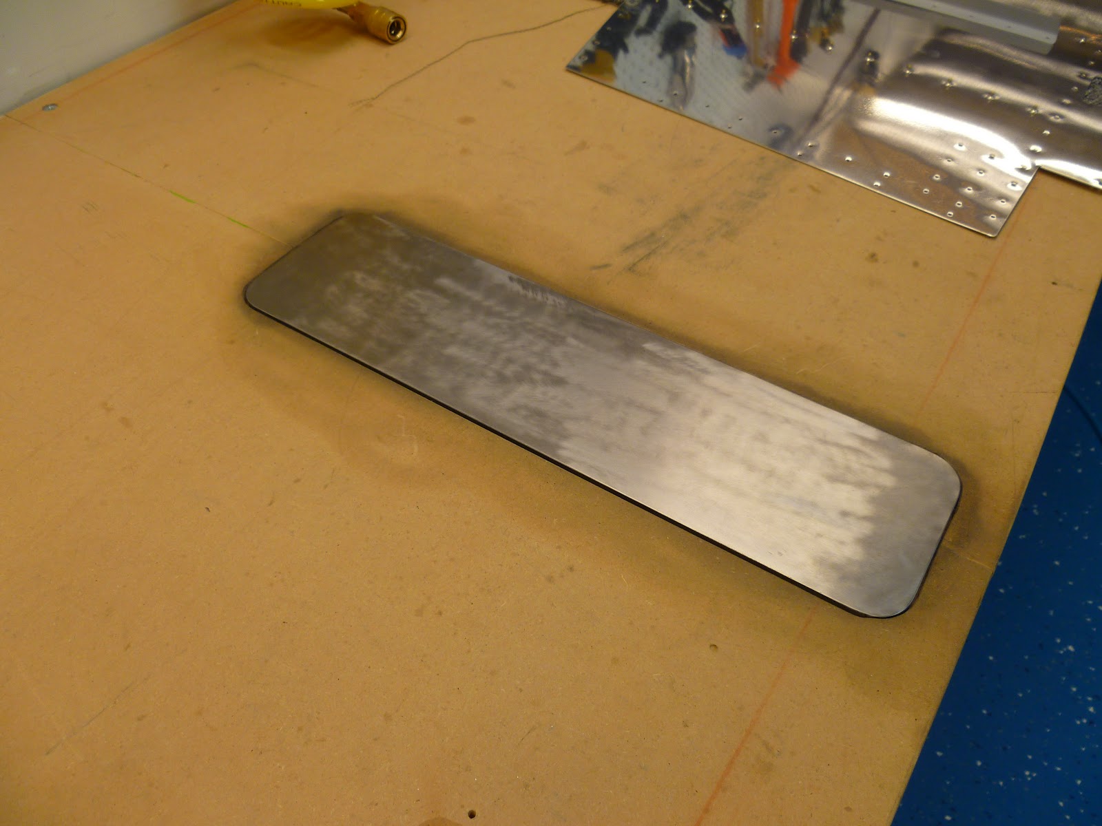 Rough and Ready Aerospace: Step 3.1, Back riveting the stiffeners