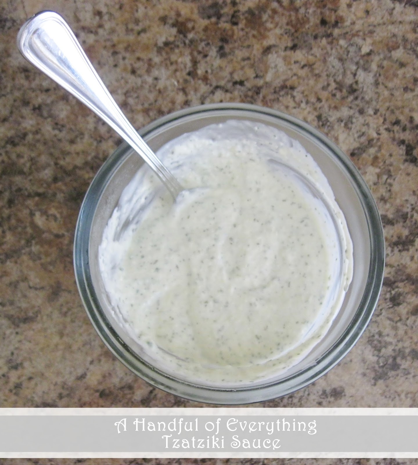 A Handful of Everything: Tzatziki Sauce