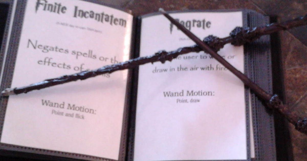 The Last Cordwainer: How to DIY Harry Potter Wands and Spell Book
