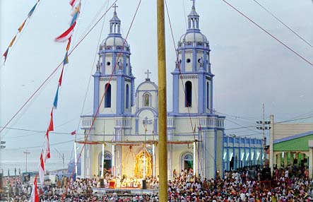 Tamilnadu Tourism: St. Antony's Church, Uvari, Thirunelveli