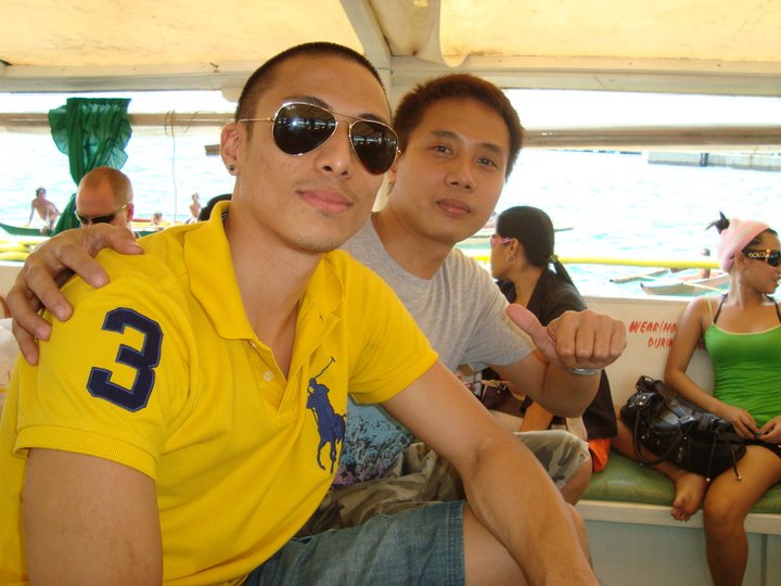 PBA Fanatic: Rico Maierhofer and Paul Artadi at Puerto Galera