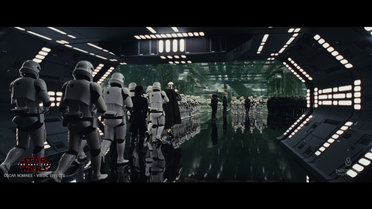 New ILM 'The Last Jedi' VFX Reel Shows The Creation Of The First Order ...
