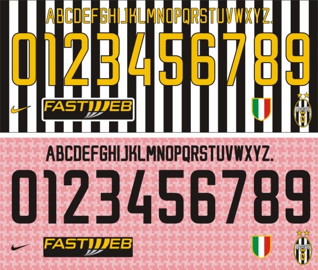 Juventus 2003-2004 font