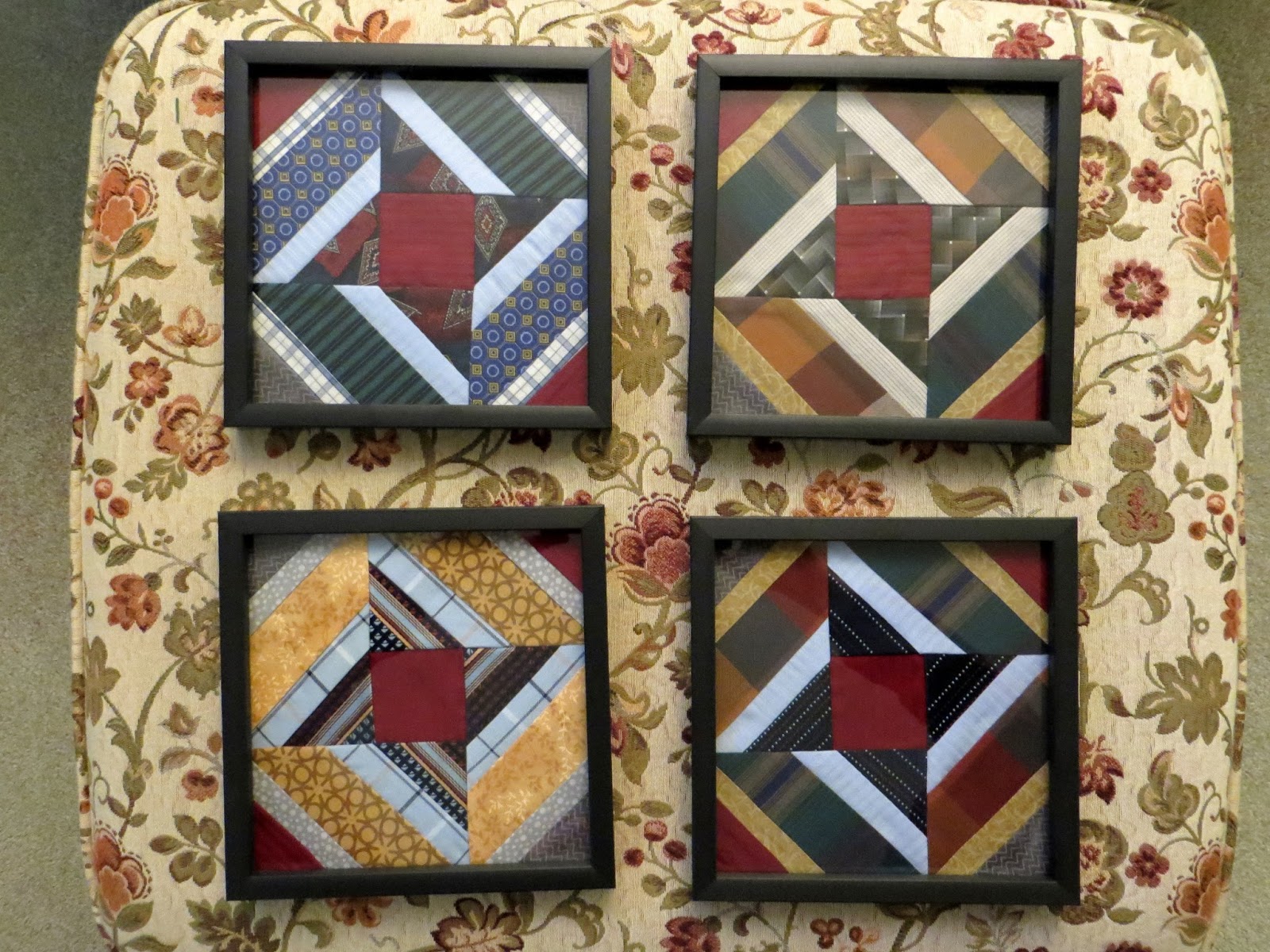 The Way I Sew It: Framed Memory Quilt Block