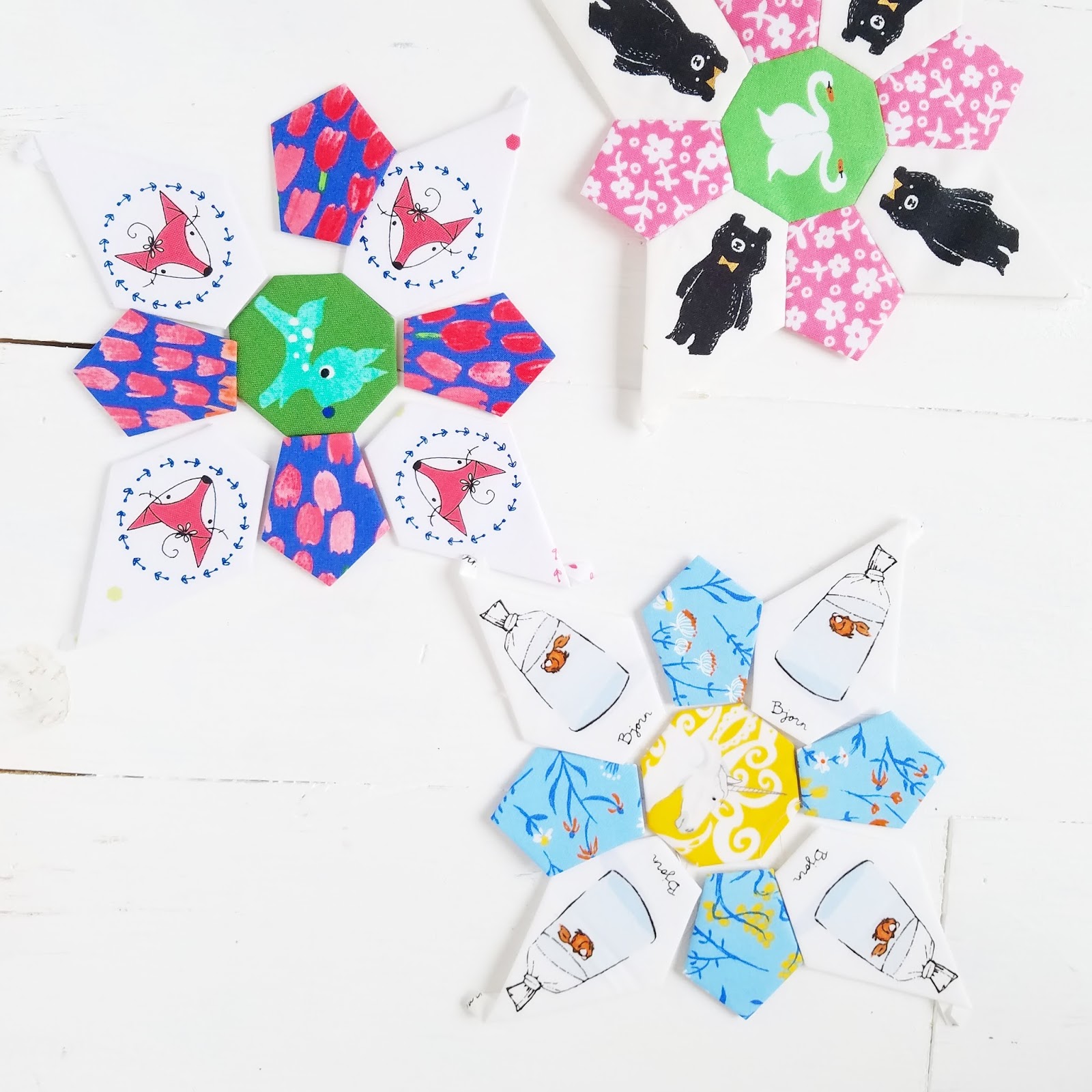 Mischief Quilt from DIY addict. English Paper Piecing | Quiltstory ...