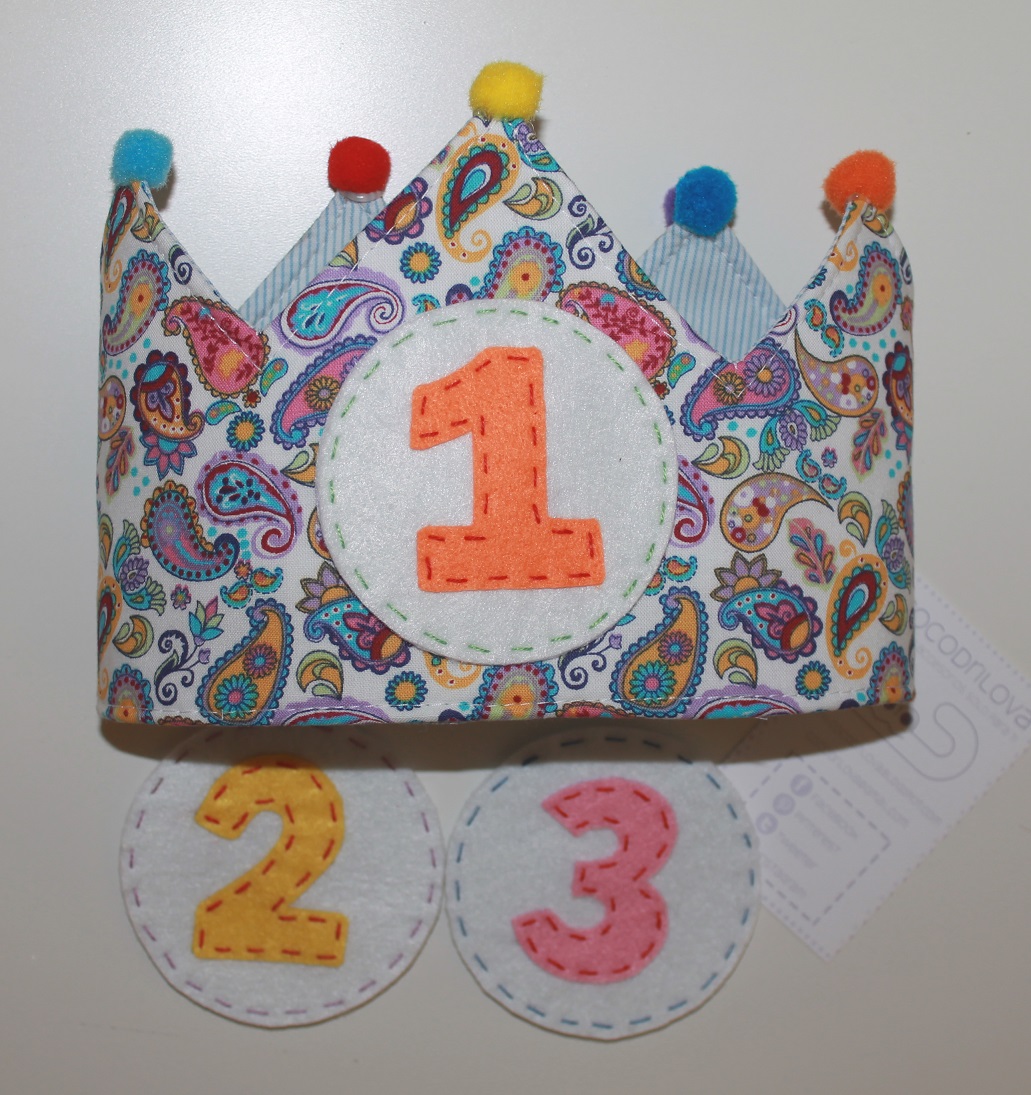 cocodrilova: coronas de cumpleaños