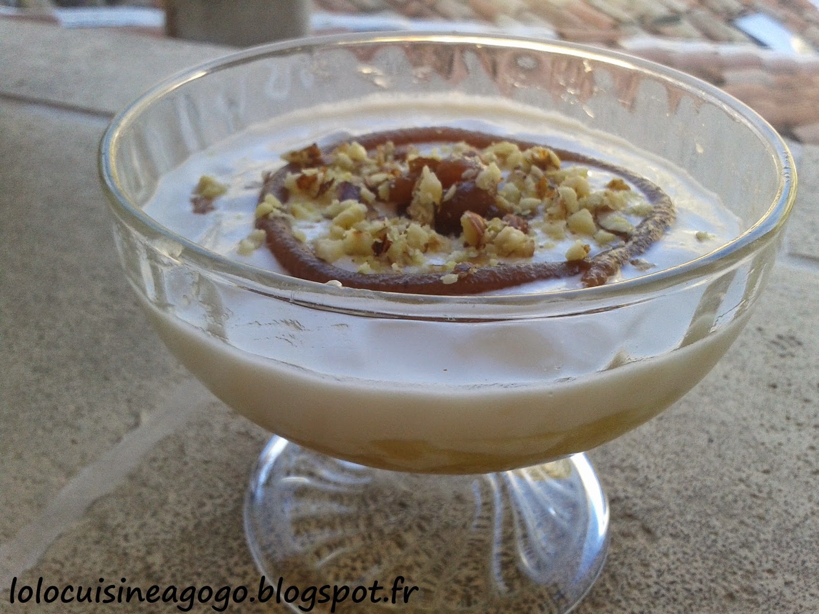 Lolo cuisine à gogo: Dessert de banane, yaourt de soja, crème de marron ...