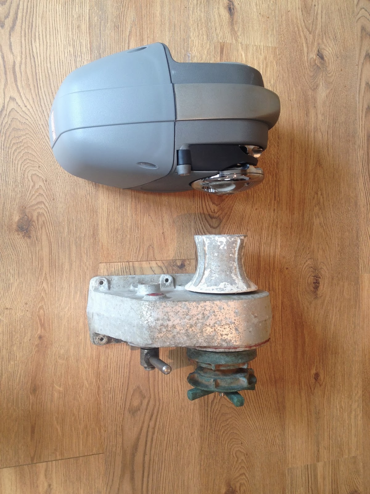 The Adventures of Nimrod Of Beaulieu: Windlass Replacement 2013-2014