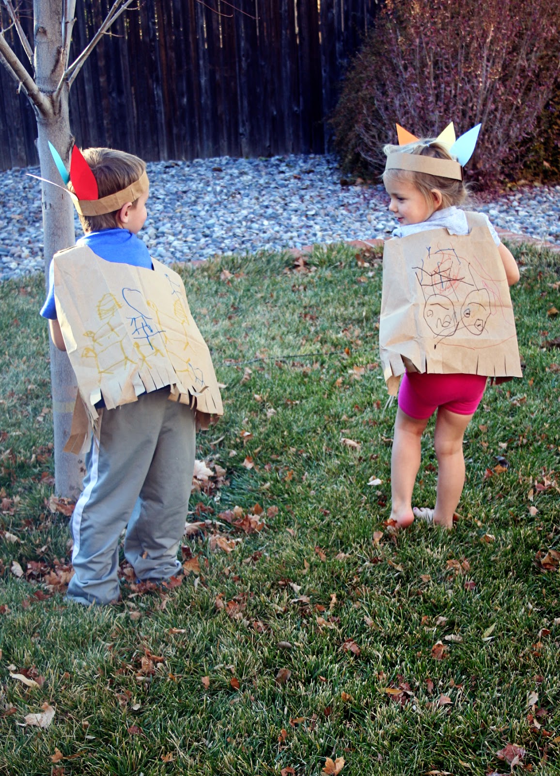 DIY Paper Crafts: Paper Bag Vest Craft