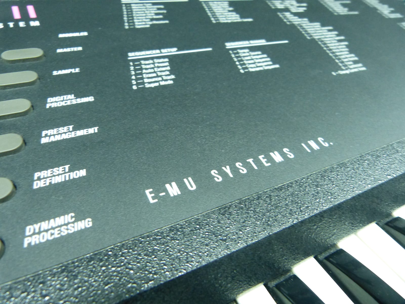 MATRIXSYNTH: E-MU Systems Emax II Keyboard SN 01201245