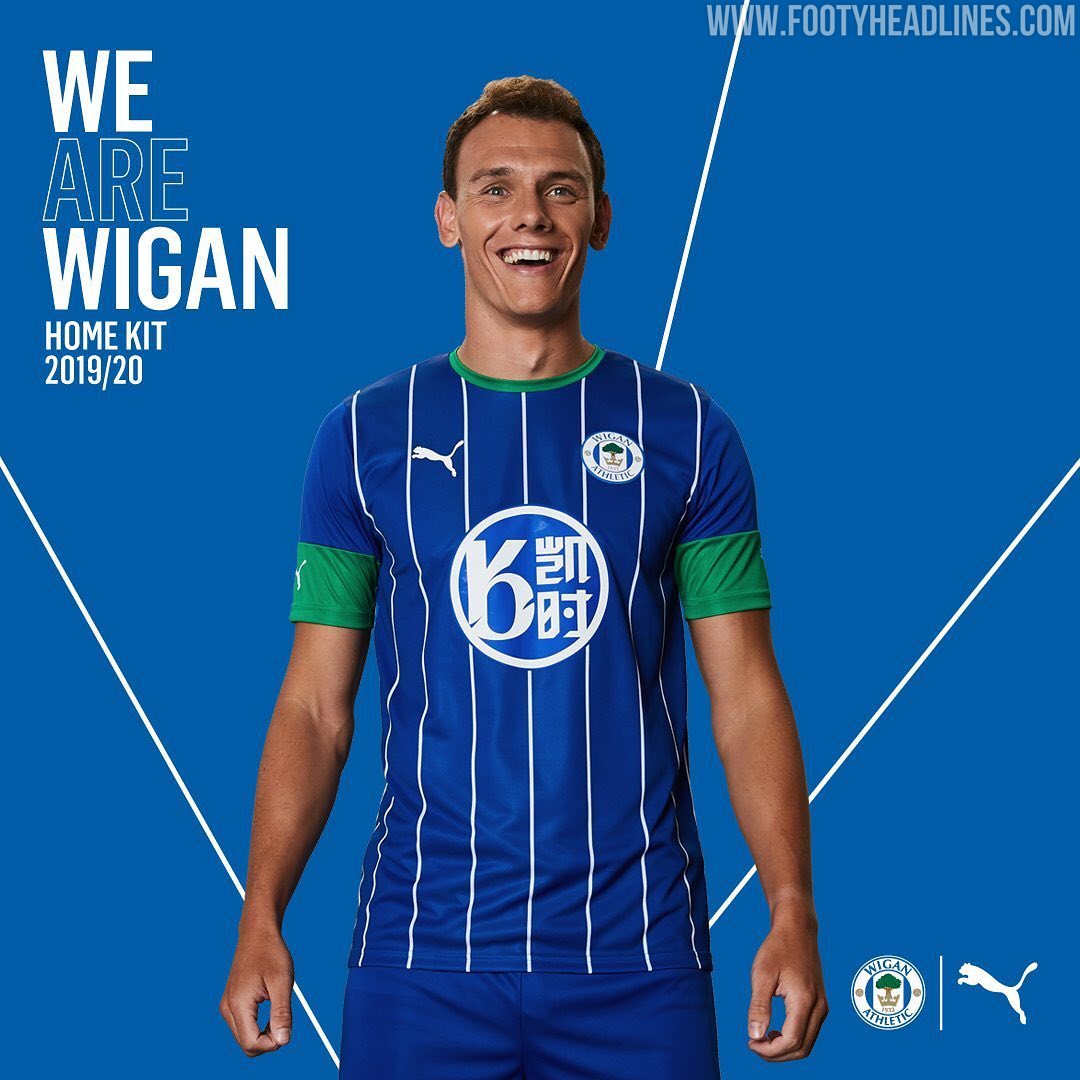 Wigan Athletic 19-20 Home & Away Kits Revealed - Footy Headlines