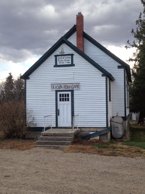 The view from here: Dickson, Alberta