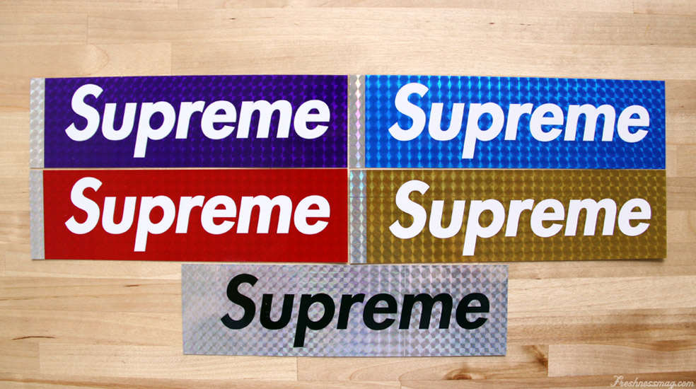 BOOM!! SUPREME LOGO & STICKERS | 41ONE
