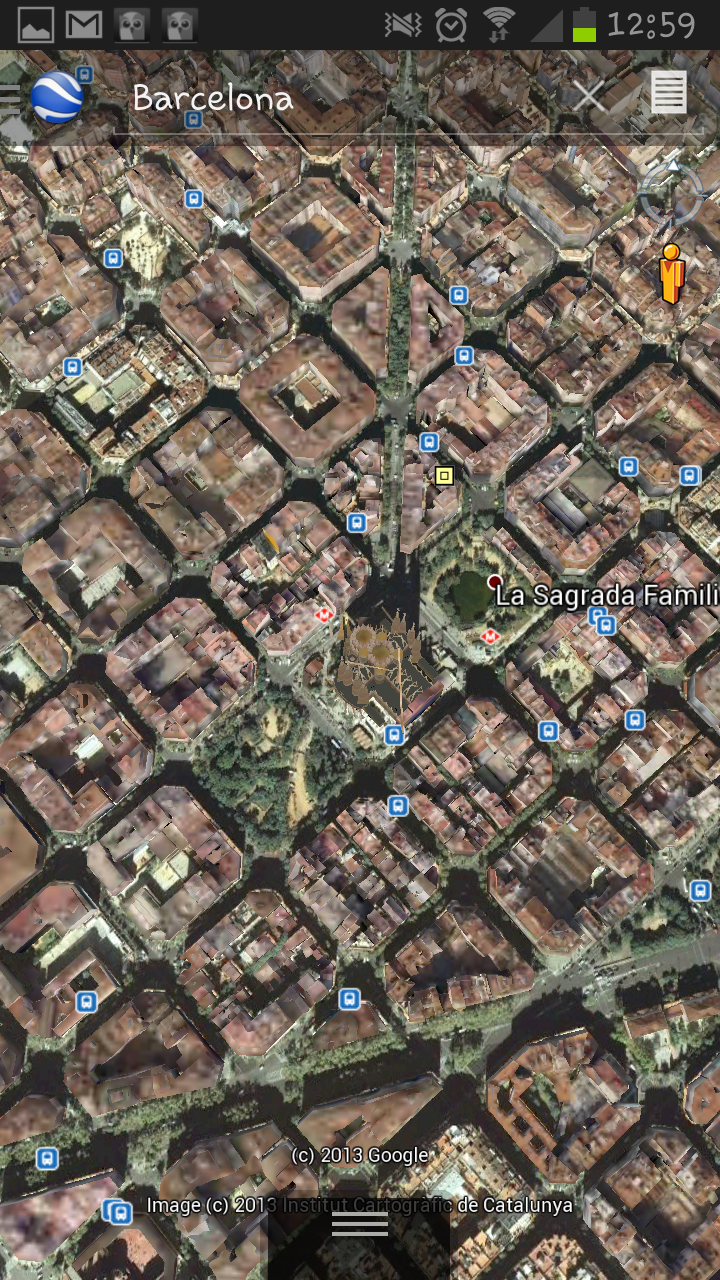 Geotics: Nueva actualización de la versión Google Earth 7.1 para Android