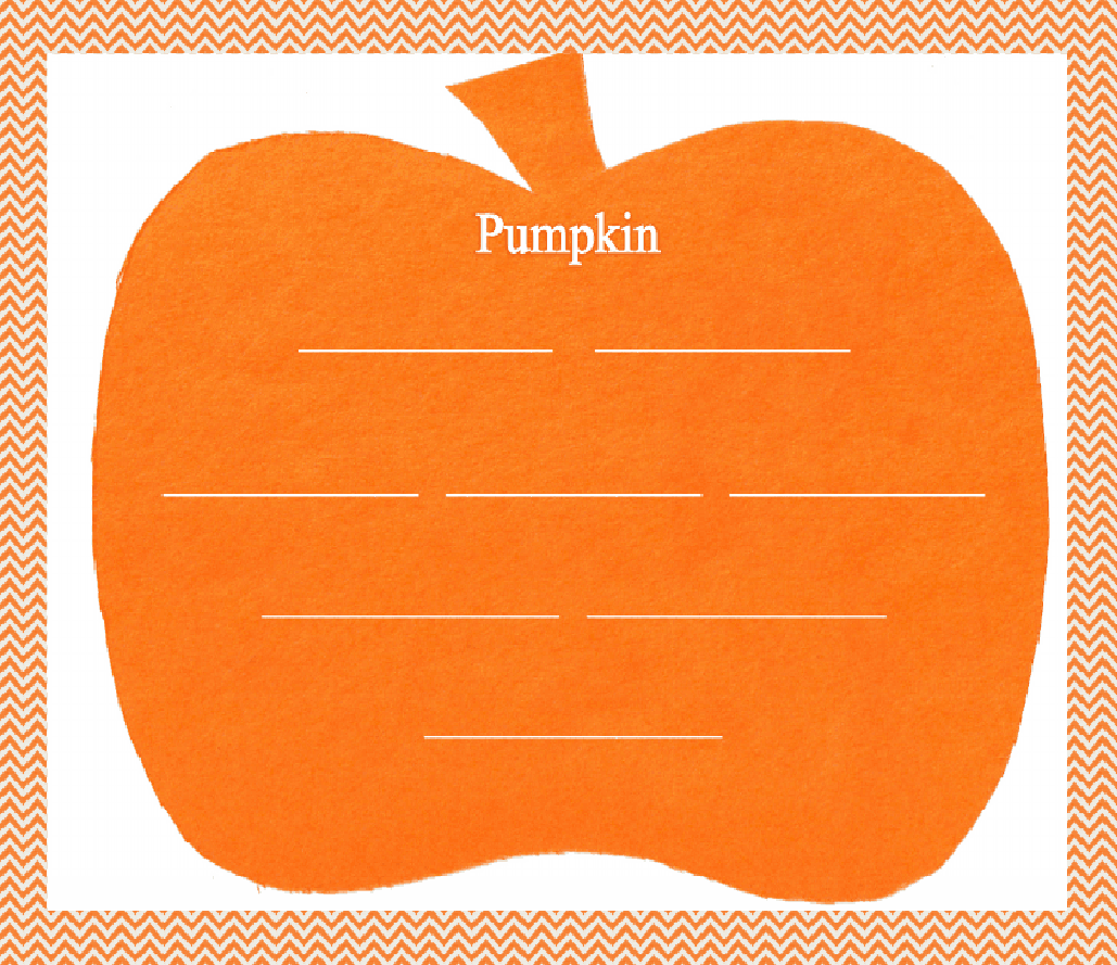With a Faithful Heart: Pumpkin Unit {Little Ones Learning}