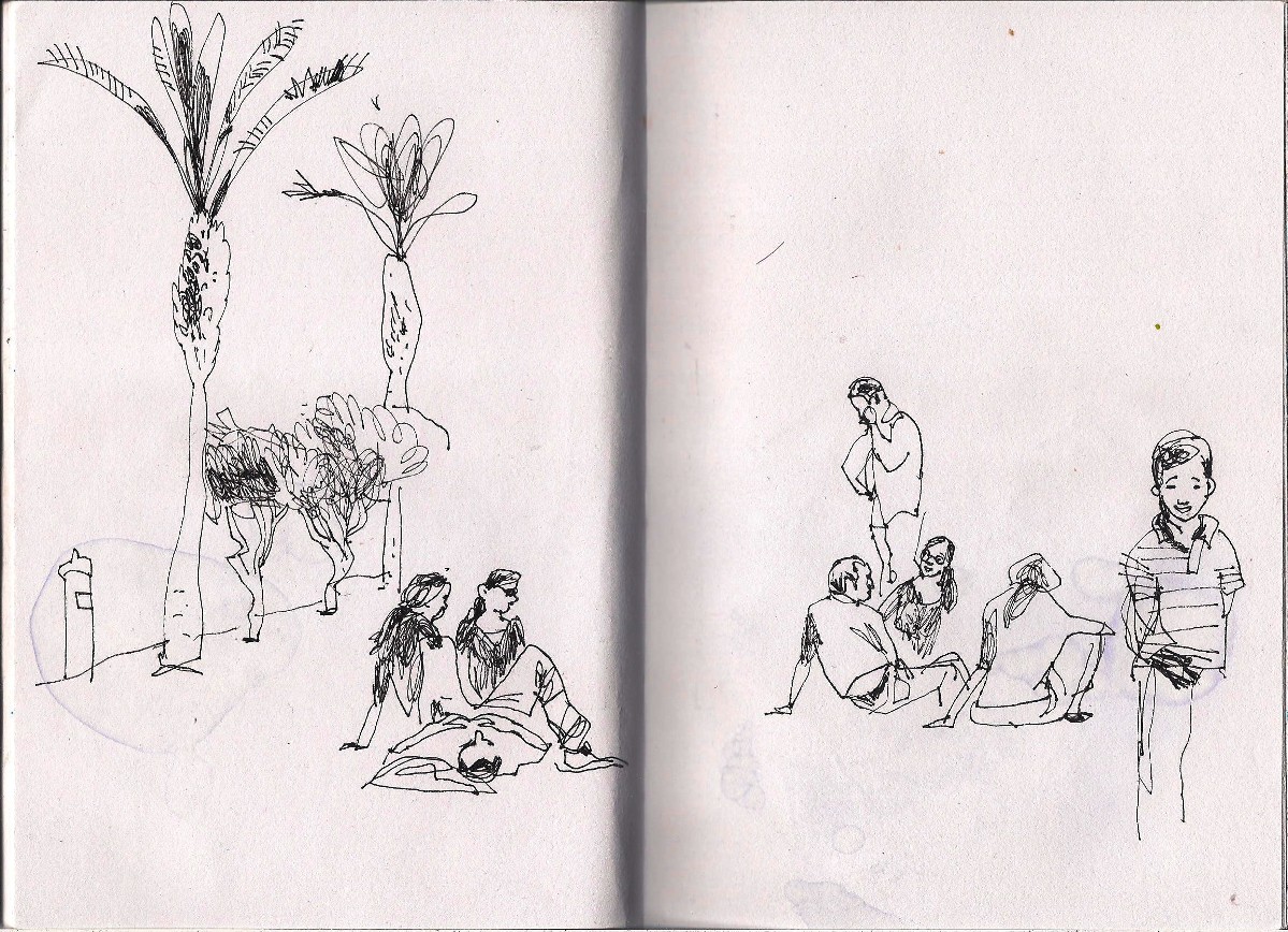 Sketches from daily routine