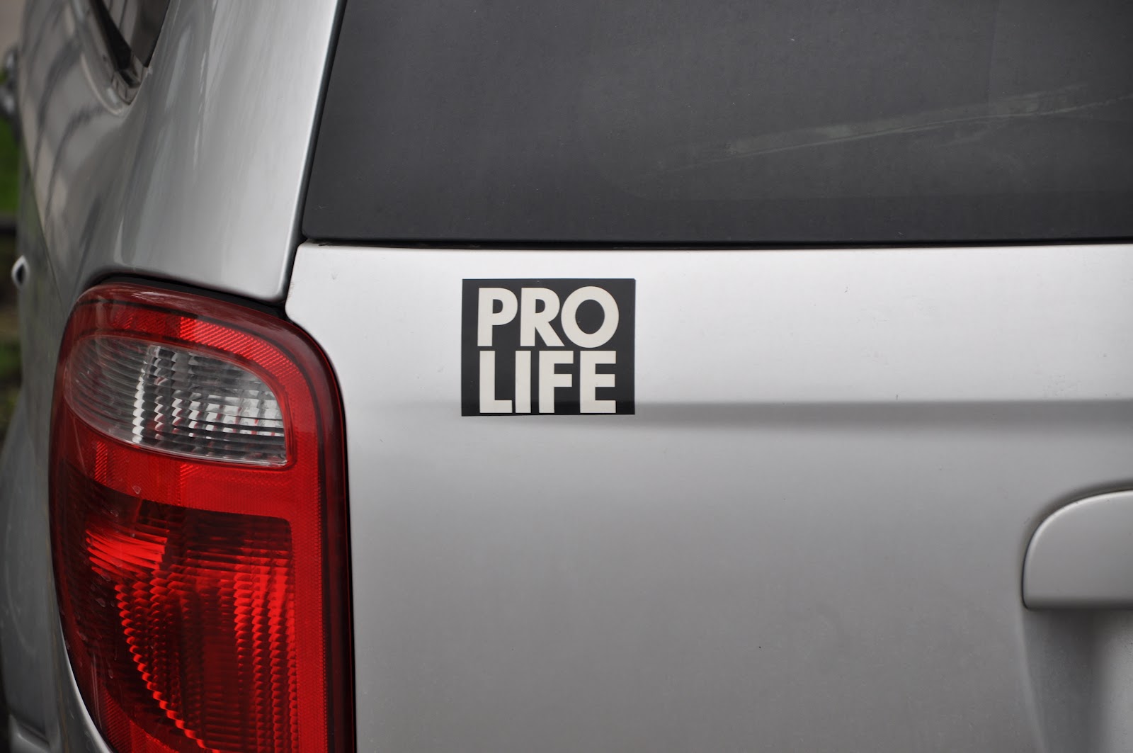 Orbis Catholicus Secundus: Pro-Life Bumper Stickers