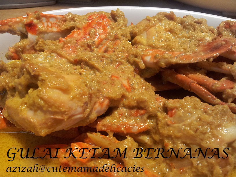 Cute Mama Delicacies: GULAI KETAM BERNANAS
