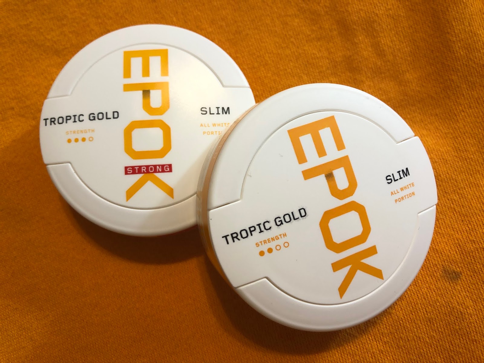 Epok Tropic Gold (Regular & Strong) - Review. 10 May 2020.