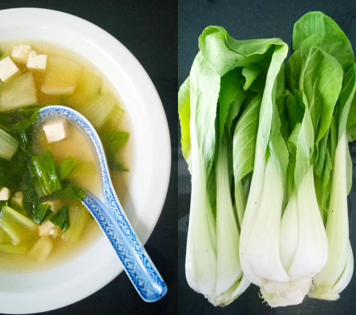 DE LUNARES Y NARANJAS: Tres recetas con pak choi