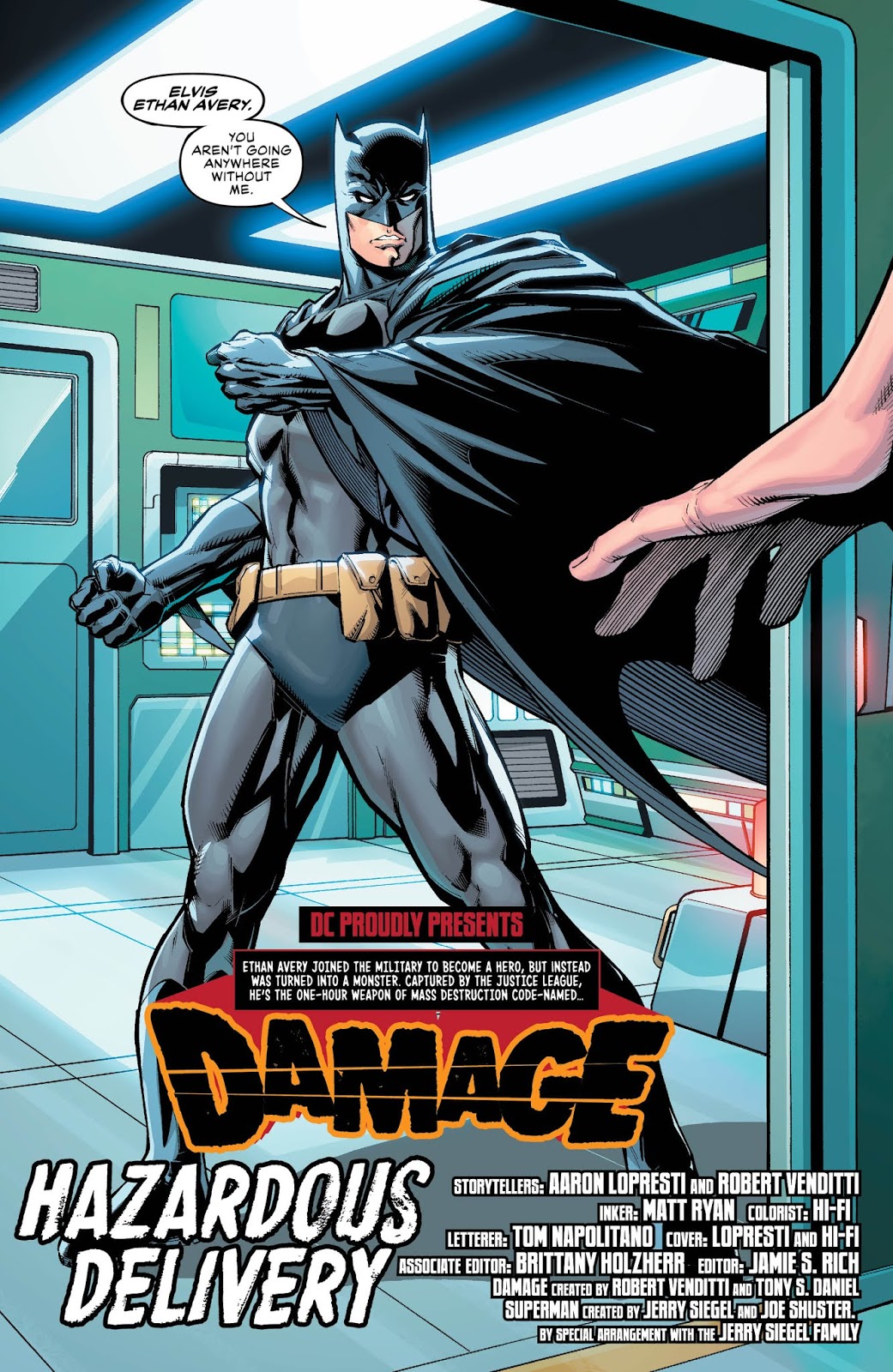 Weird Science DC Comics: Damage #13 Review