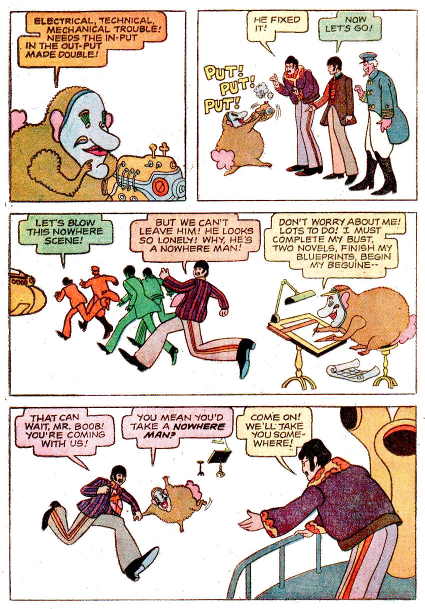 Pappy's Golden Age Comics Blogzine: Number 1832: A Yellow Submarine ...