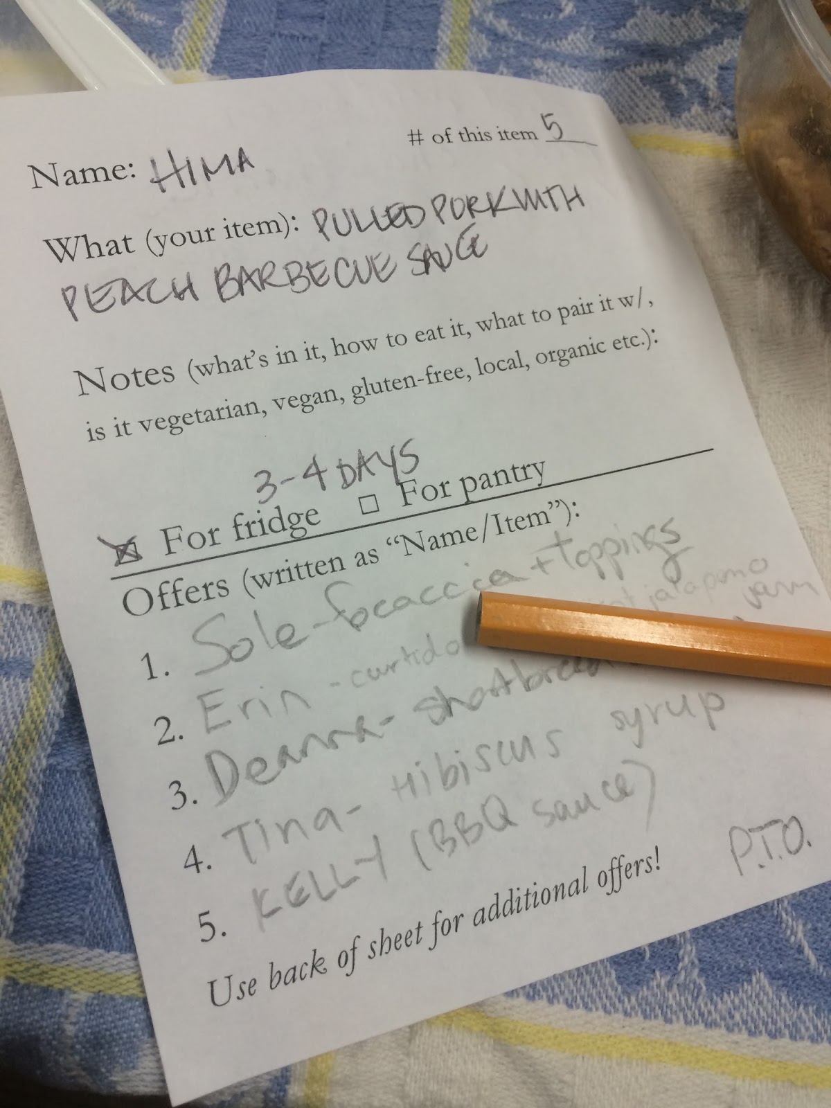 Homemade Trade: Swap recap: summertime eatin'