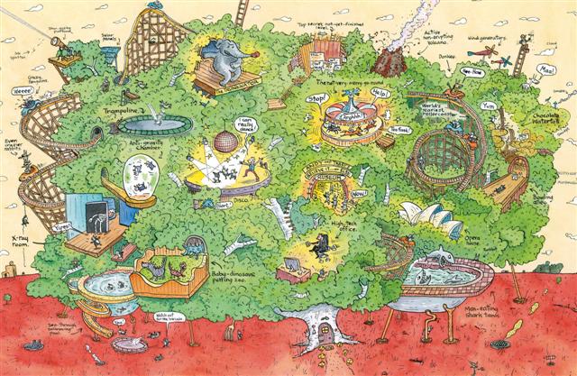 A Boy's Books: The 39-Story Treehouse by Andy Griffiths