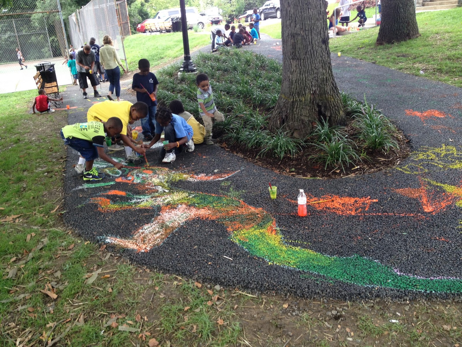 The Brashear Kids: Community Art DIY Photos - Part 2