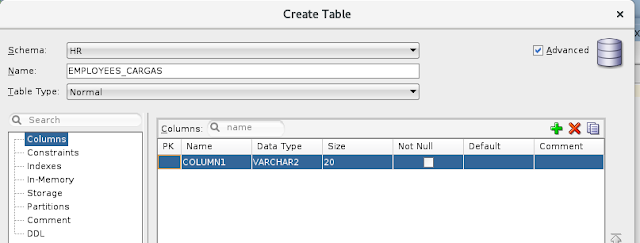 Crear Tablas En Oracle Xe Usando Sql Developer
