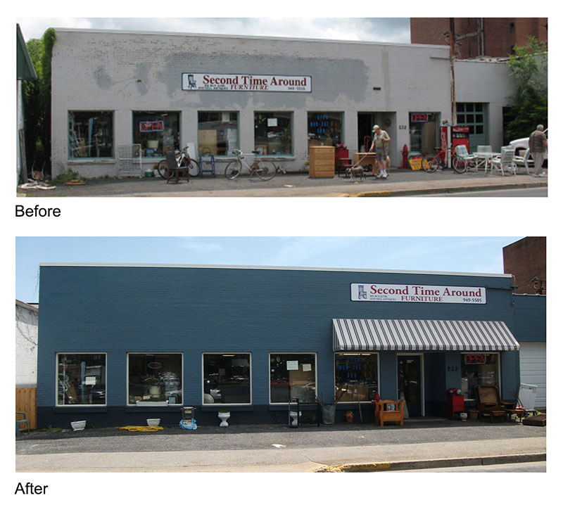 Reimagine Runnemede: Facade Improvement Gallery